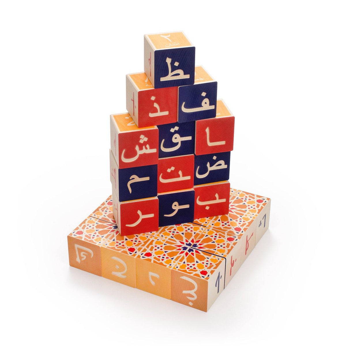 ARABIC ALPHABET BLOCKS & BAG – Maktabatee